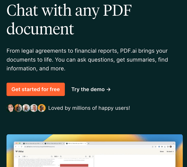 PDF AI - Chat with PDF Documents Using AI | Extract Insights Instantly
